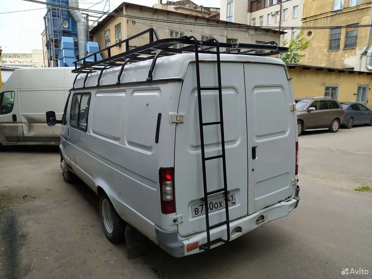 Купить Багажник экспедиционный PROFFIT Газель с выдвижной лестницей ...